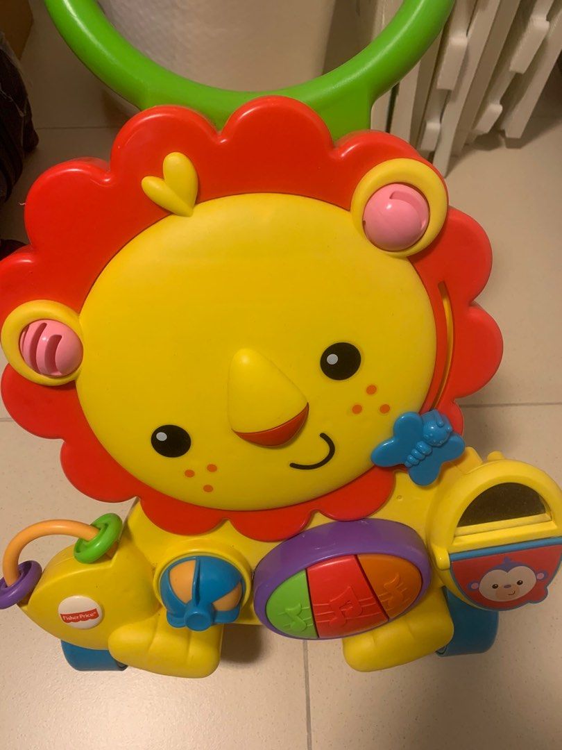 Fisher Price Lion Walker, Babies & Kids, Infant Playtime on Carousell
