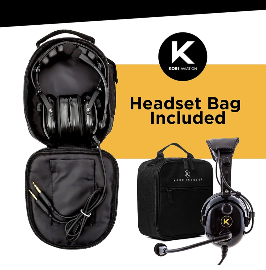 [For Aviation Pilot Cadets] Kore Aviation KA-1 Headset for Pilots ...