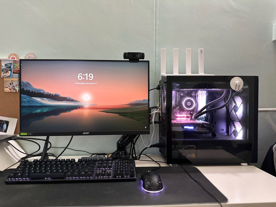 [FOR SALE] Custom Gaming Desktop full set + monitor + KB + mouse ...