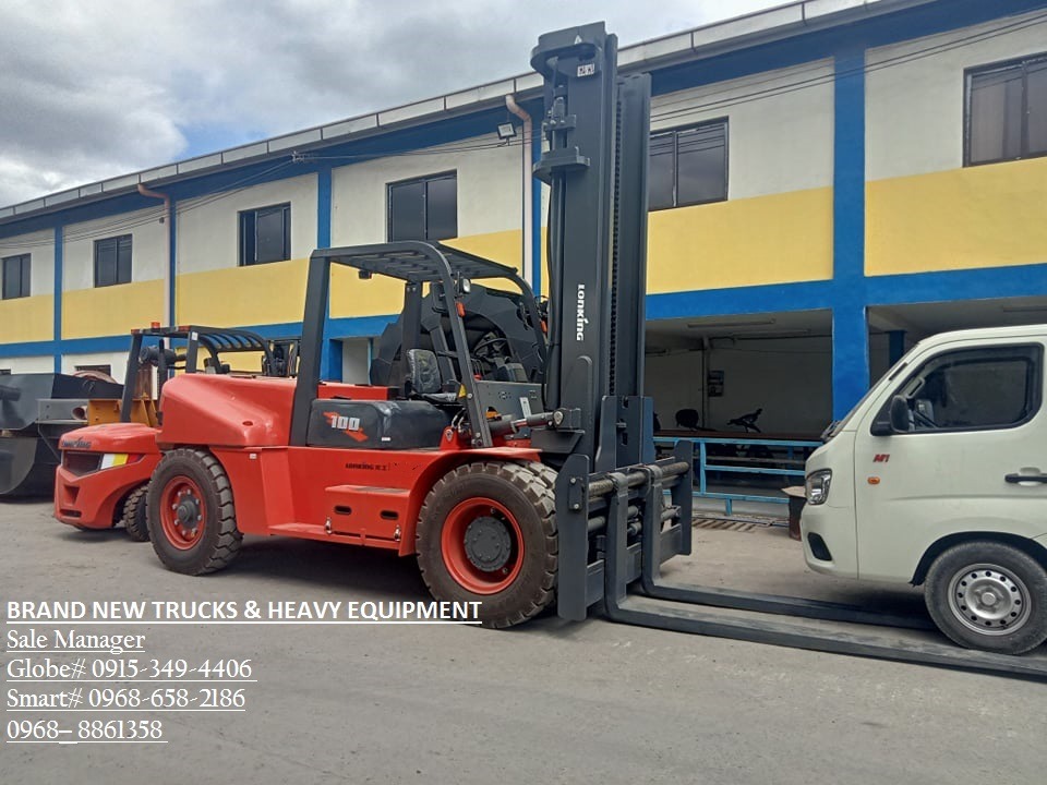 Forklift Lonking 10tons High Mast Brand New, Special Vehicles, Heavy ...