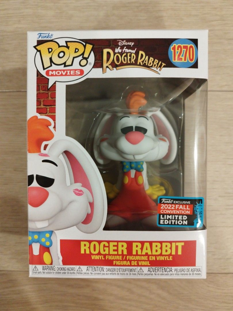Funko Pop - Disney Roger Rabbit 2022 Fall Convention, Hobbies & Toys ...