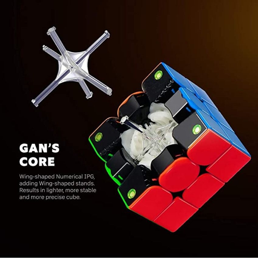 GAN 356M 3X3X3 Magnetic Speed Cube, Hobbies & Toys, Toys & Games on ...