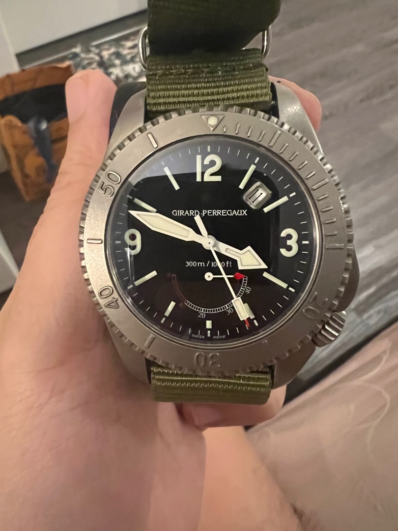 Girard perregaux Seahawk 4990, Luxury, Watches on Carousell