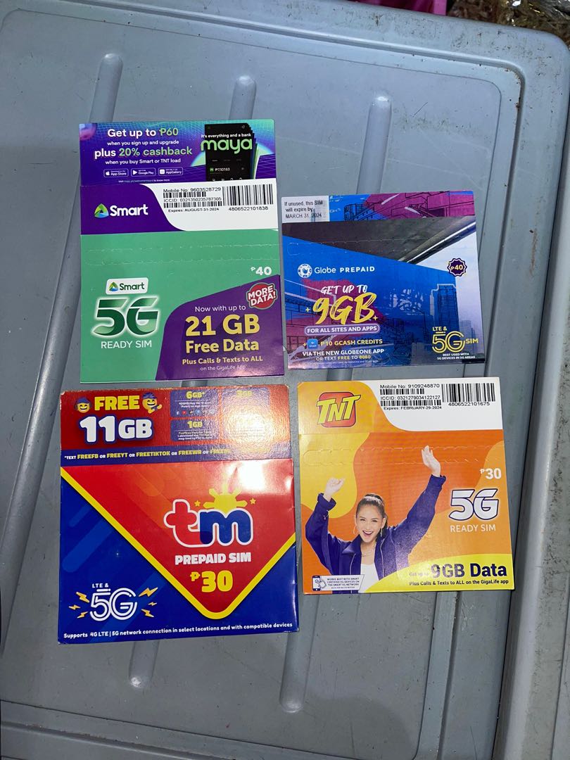 Globe Smart Tnt TM - Philippines Travel Sim Card, 興趣及遊戲, 旅行, 旅遊 - 旅行必需品 ...