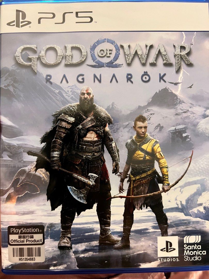 God of War Ragnarok CD, Video Gaming, Video Games, PlayStation on Carousell