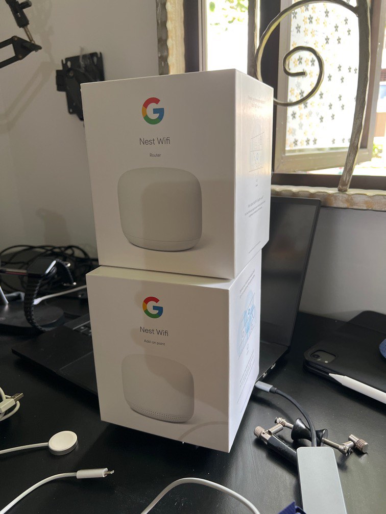 Google Wifi Nest Wifi Router + Add-On point Combo, Computers & Tech, Parts & Accessories ...