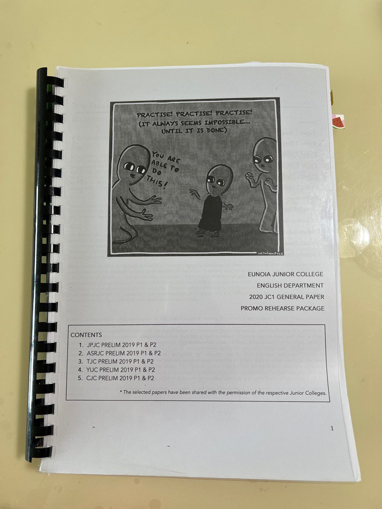 GP paper 1 and 2 model answers, Hobbies & Toys, Books & Magazines ...