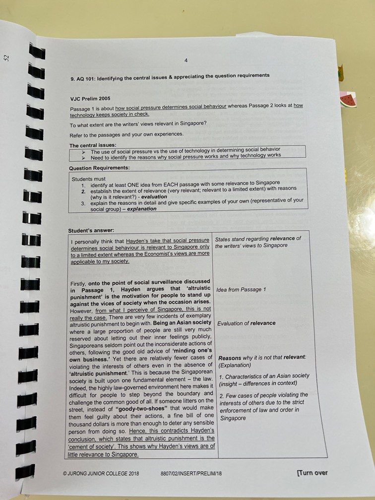 GP paper 1 and 2 model answers, Hobbies & Toys, Books & Magazines ...