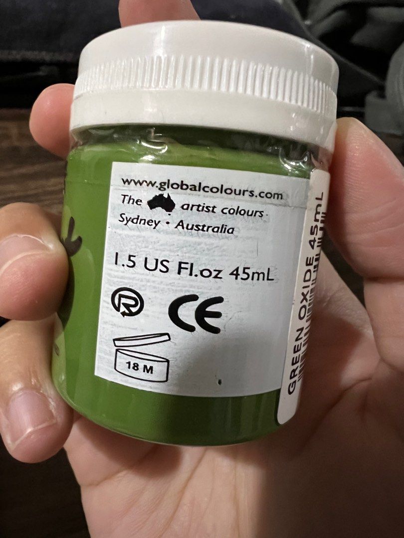 Green Face & Body Paint, Hobbies & Toys, Stationery & Craft, Art ...