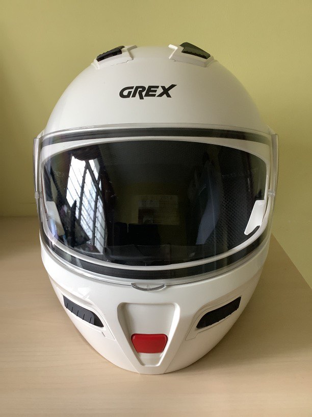 Grex modular helmet, L size, Motorcycles, Motorcycle Apparel on Carousell