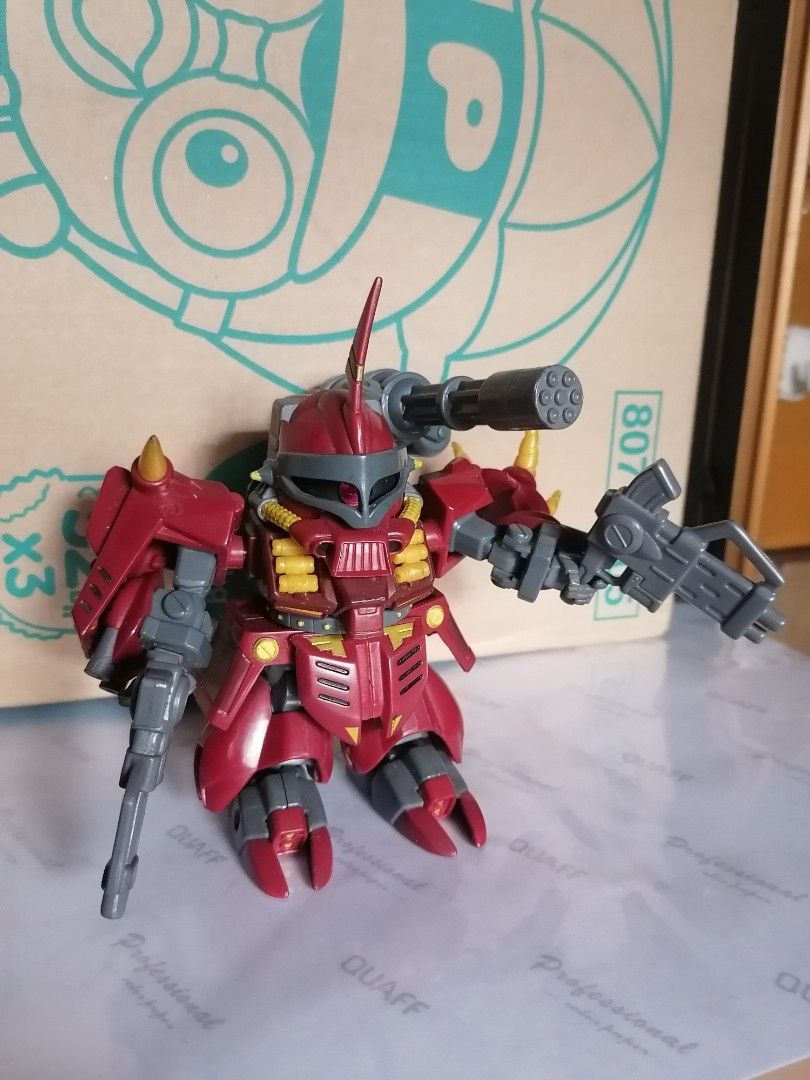 Gundam SD flex zaku zapper, Hobbies & Toys, Toys & Games on Carousell