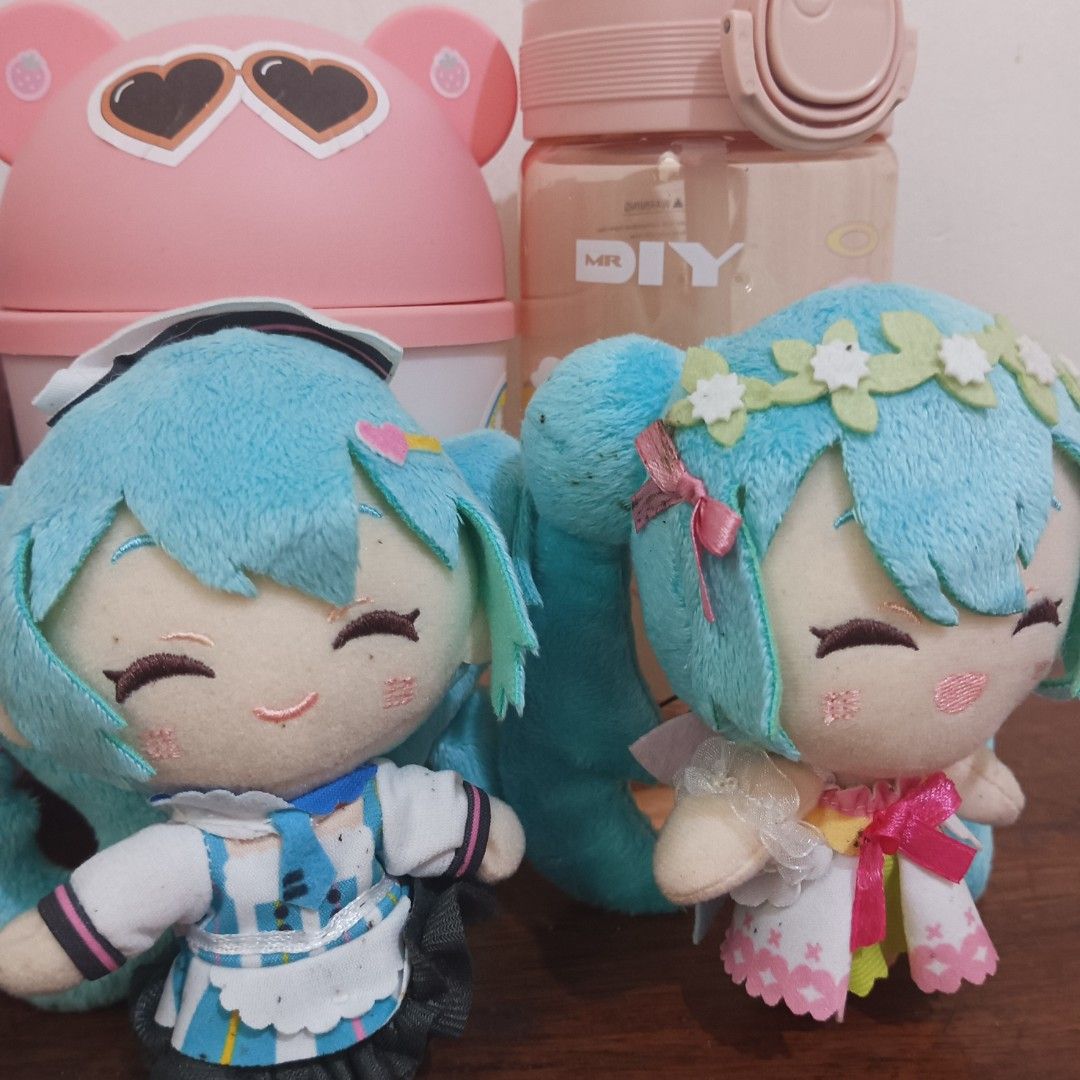 Hatsune Miku rare plushies, Hobbies & Toys, Toys & Games on Carousell