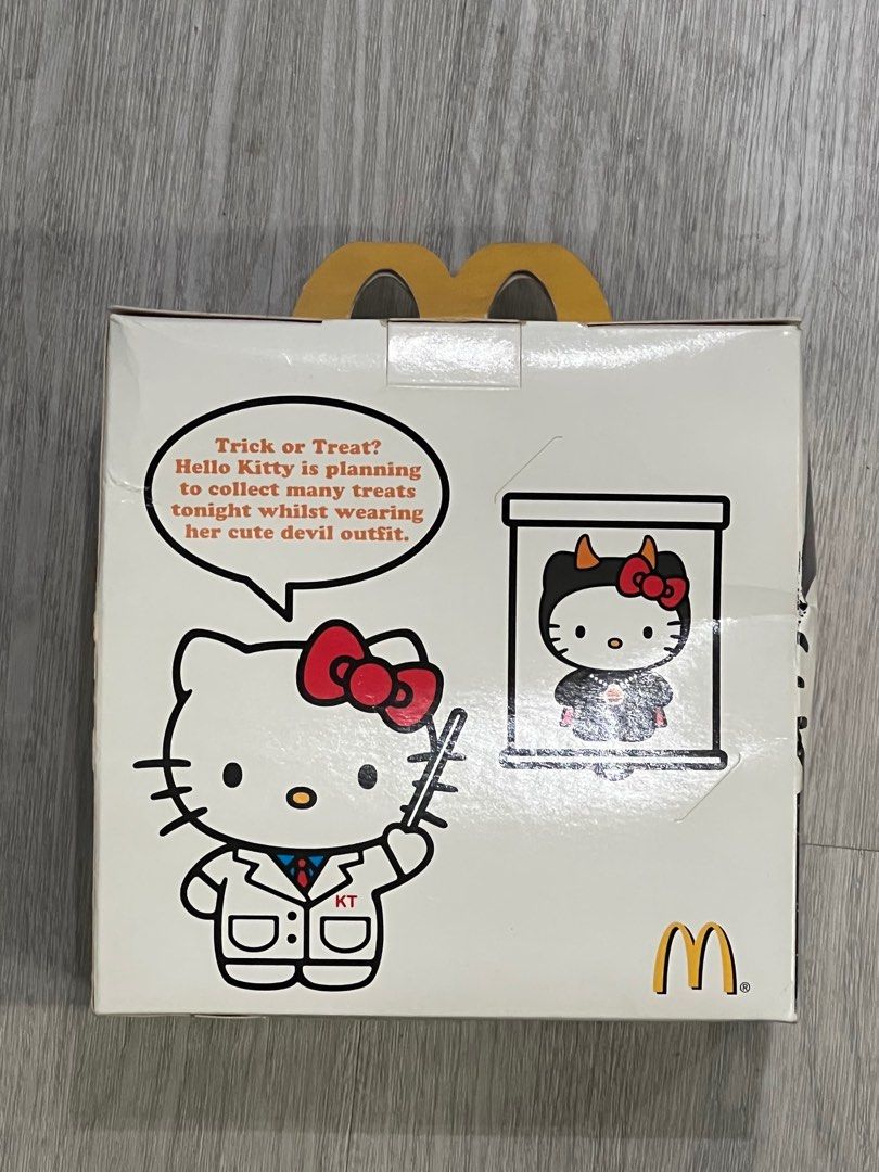 絕版全新Hello Kitty X McDonald 萬聖節公仔, 興趣及遊戲, 玩具 & 遊戲類 - Carousell