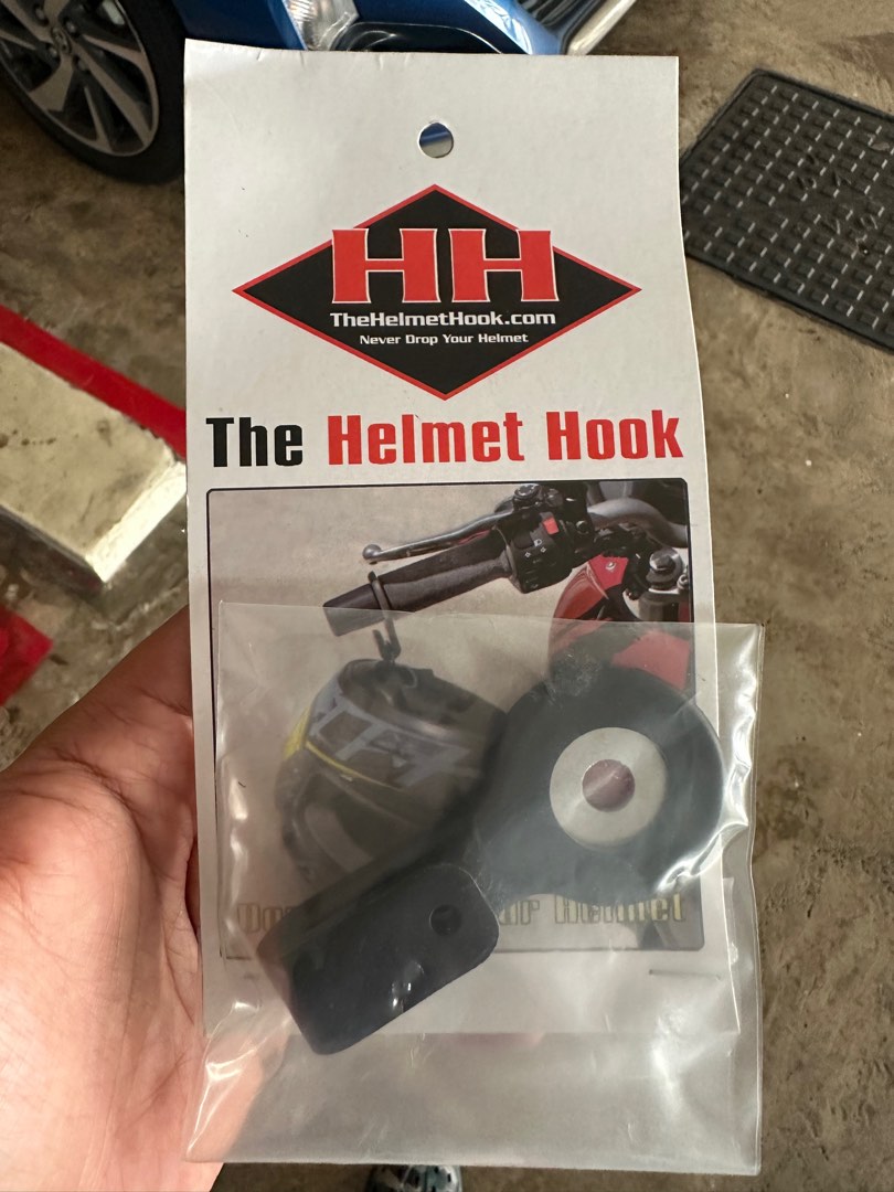 Helmet Hook, Motorcycles, Motorcycle Accessories on Carousell