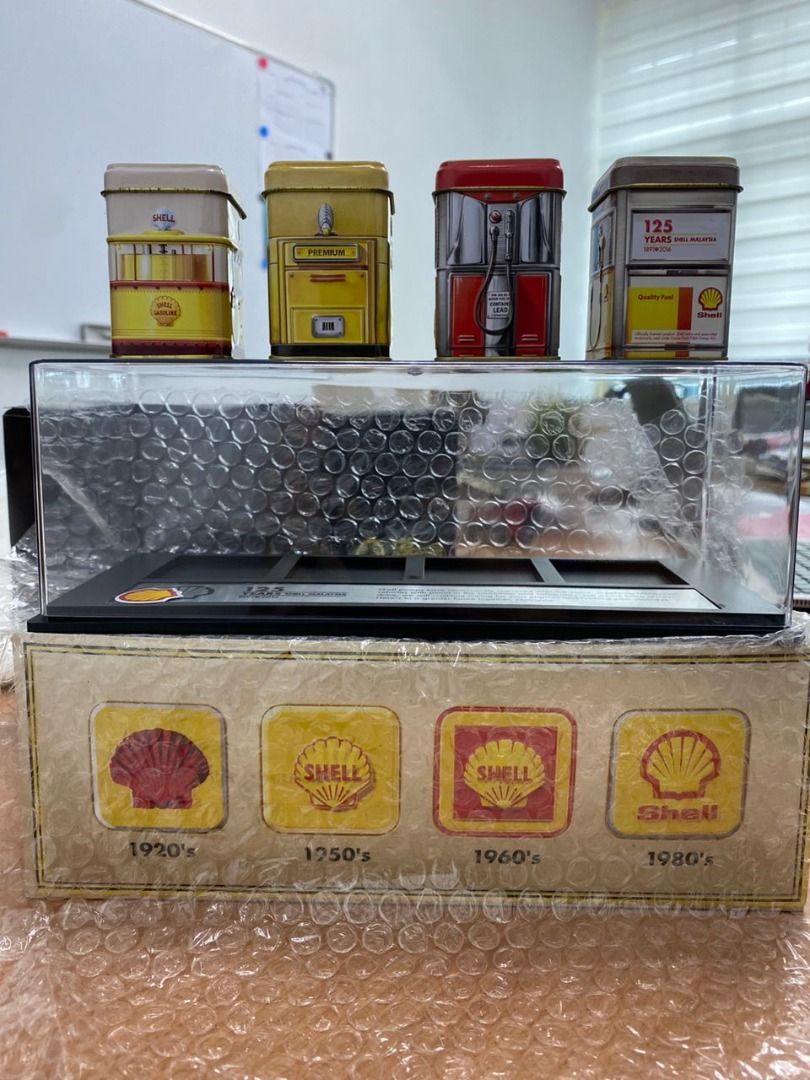 Heritage Canister Shell 1920's , 1950's , 1960's 1980's With Display ...