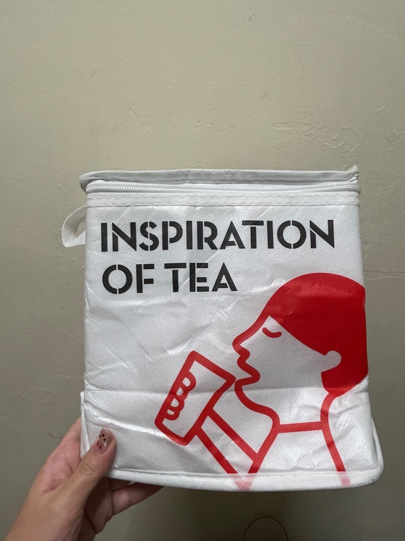 hey tea cooler bag, Women's Fashion, Bags & Wallets, Tote Bags on Carousell