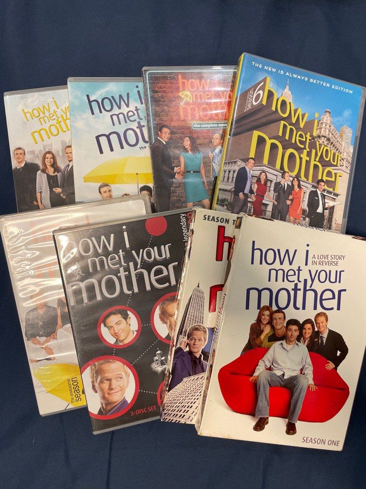 HIMYM How I Met Your Mother Original DVD Set (no S5), Hobbies & Toys ...