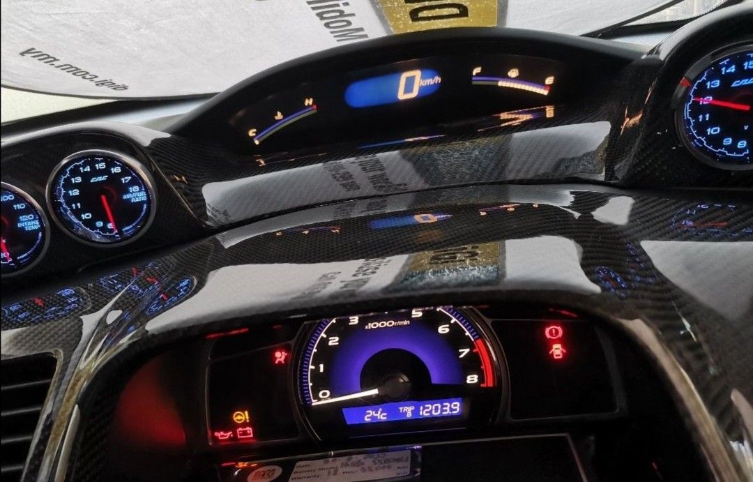 Honda Civic FD1 FD2 FD4 Speedo Meter, Car Accessories, Accessories on ...