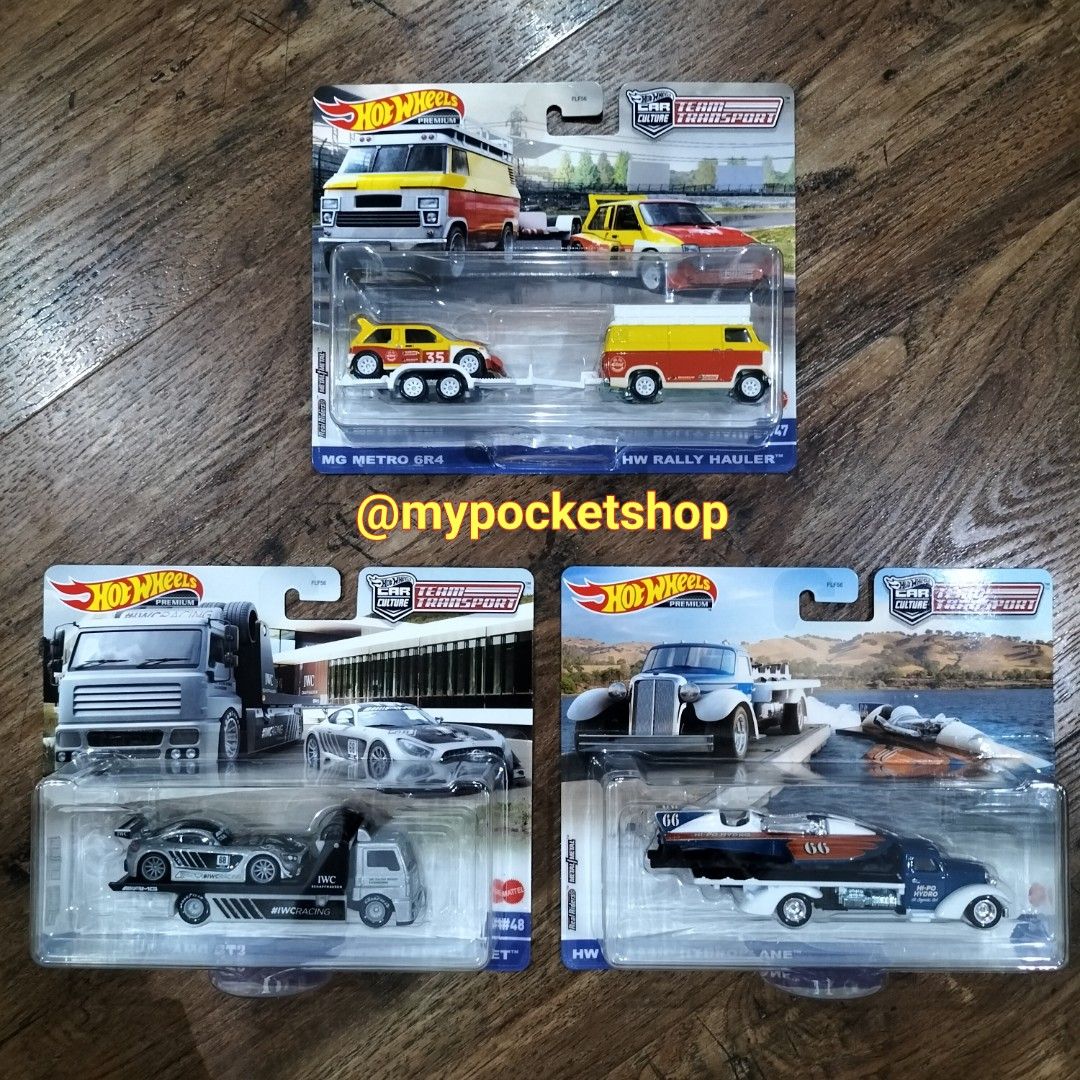 ($24 - $90) Hot Wheels TEAM TRANSPORT 2022 MIX 4 / Hotwheels MG Metro ...