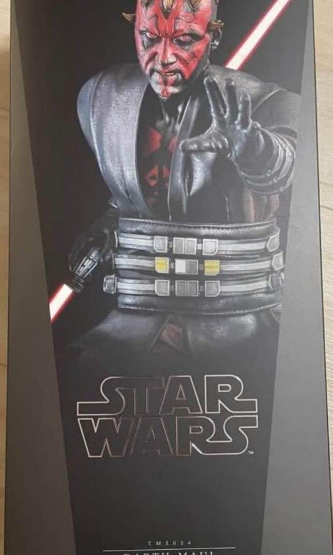 Hottoys Tms024 Tms 024 Star Wars Dark side STAR WARS DARTH MAUL 達斯魔爾 ...