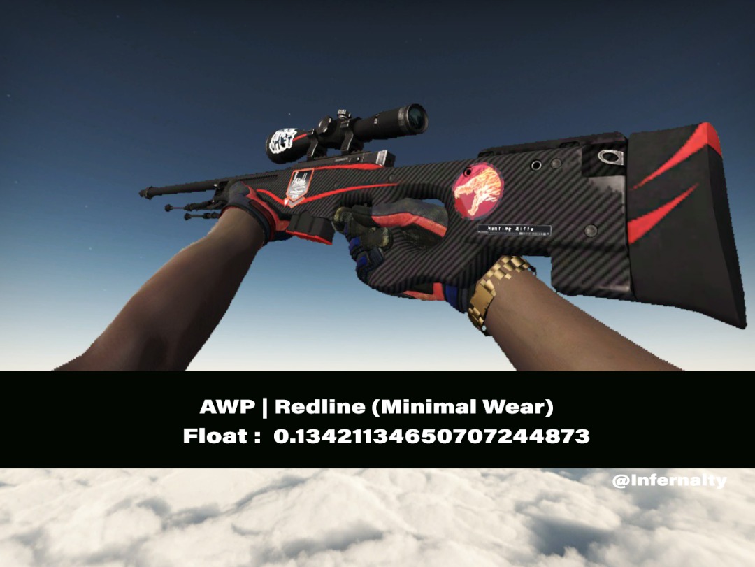 (HOWLING DAWN STICKER) AWP Redline MW CSGO SKINS KNIVES, Video Gaming ...