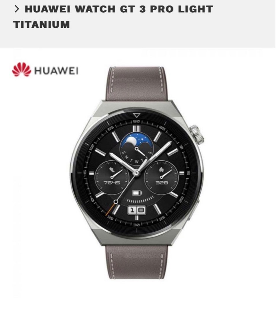 Huawei GT3 Pro, Mobile Phones & Gadgets, Wearables & Smart Watches on Carousell