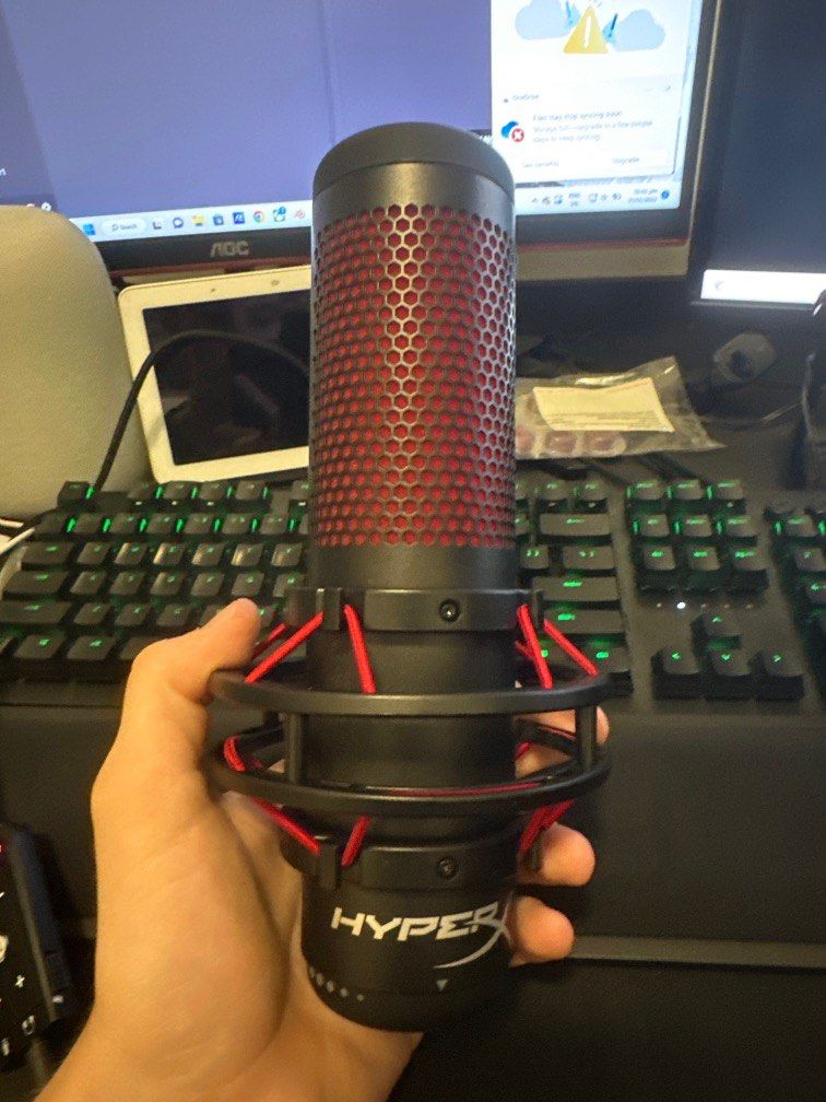 Hyper x quad cast, Audio, Microphones on Carousell