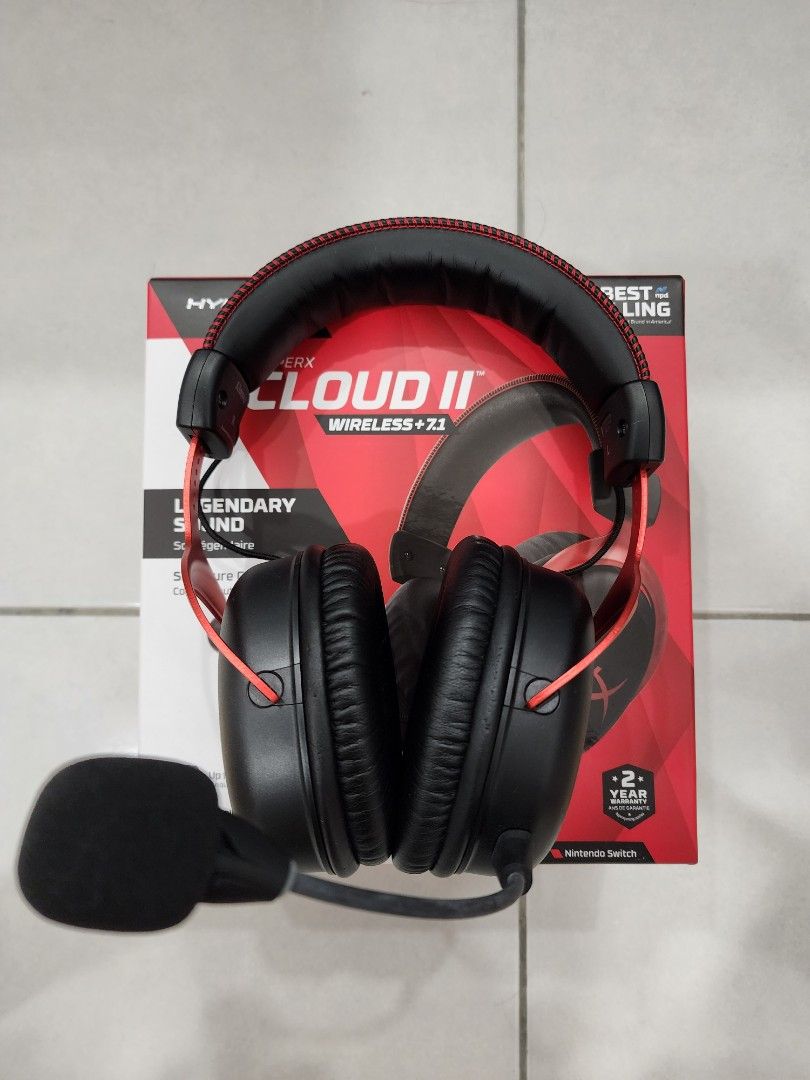 Hyperx Cloud ll Wireless - Gaming Headset, Audio, Headphones & Headsets ...