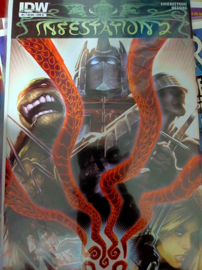 IDW Infestation 2 issue #1, Hobbies & Toys, Books & Magazines, Comics ...