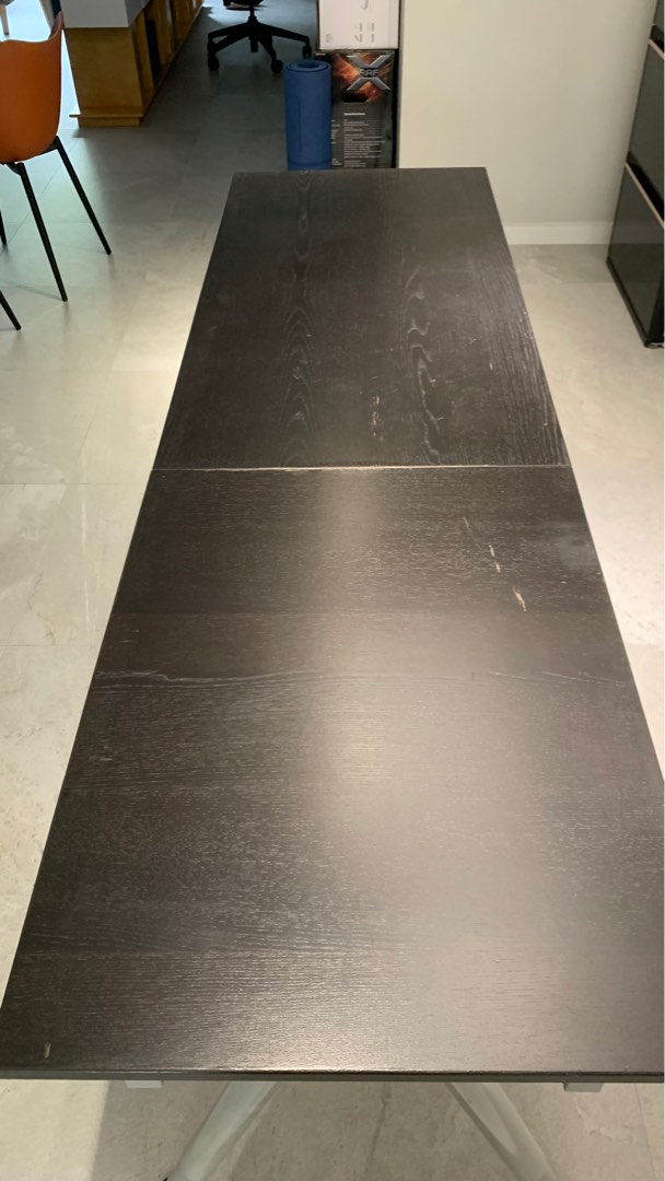 Ikea Galant Extendable Table 2m, Furniture & Home Living, Furniture ...