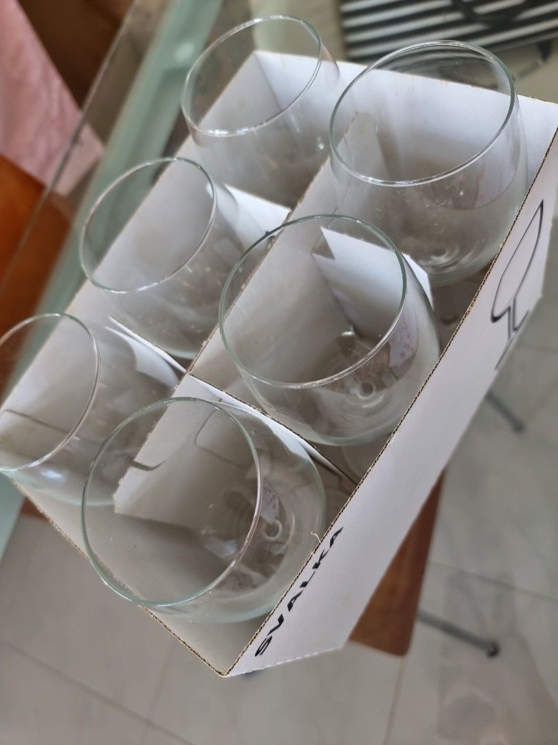 Ikea Svalka Wine Glasses, Furniture & Home Living, Kitchenware ...