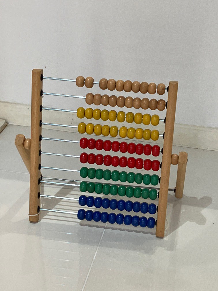 IKEA Wooden Abacus set, Babies & Kids, Infant Playtime on Carousell