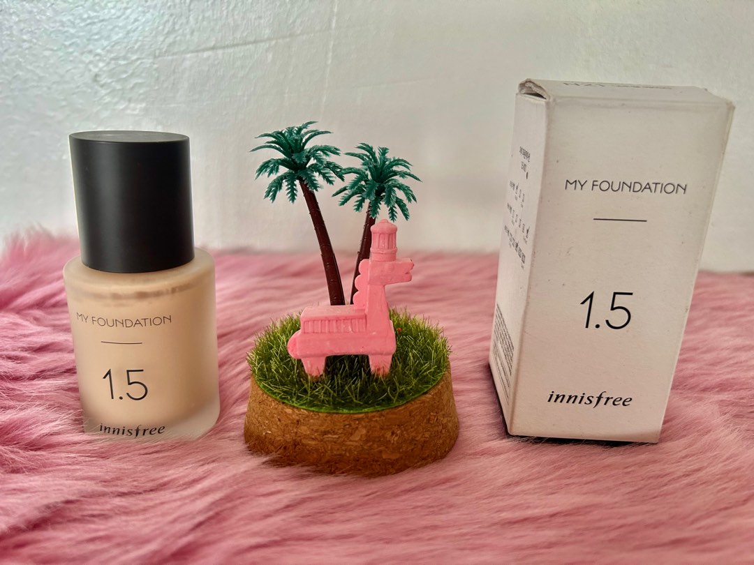 Innisfree My Foundation 1.5 shade, Beauty & Personal Care, Face, Makeup ...