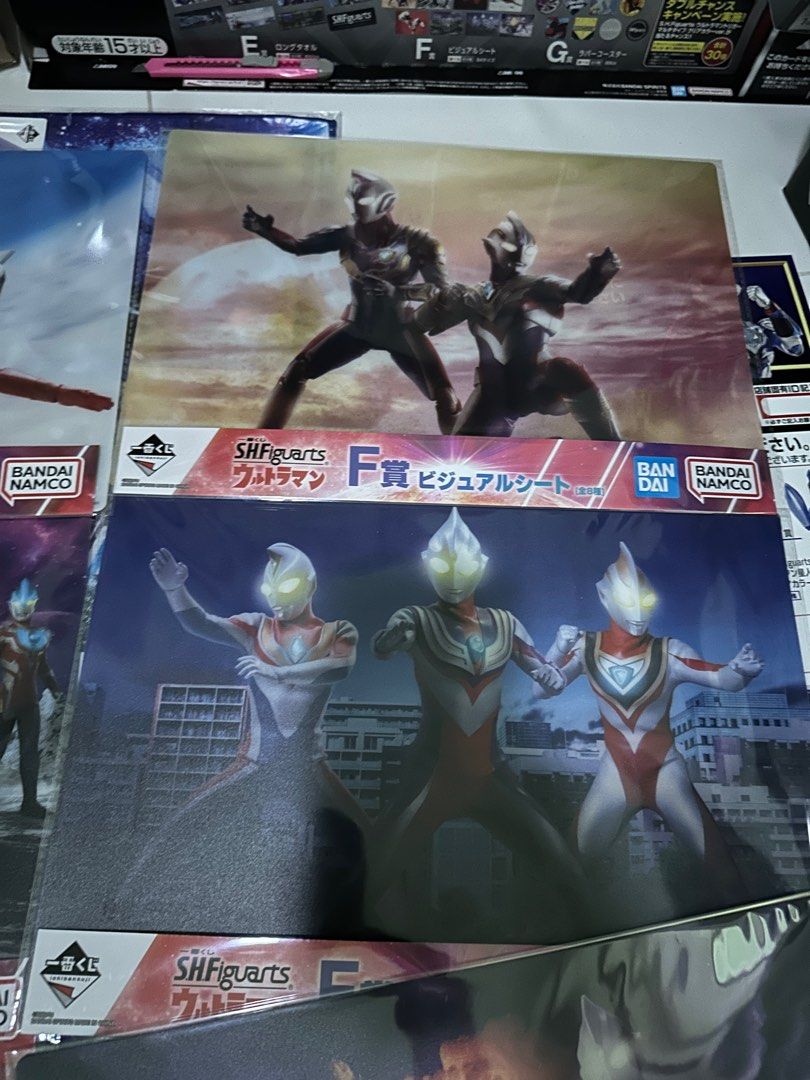 *INSTOCK* Ichibankuji Ultraman Visual sheets/poster, Hobbies & Toys ...