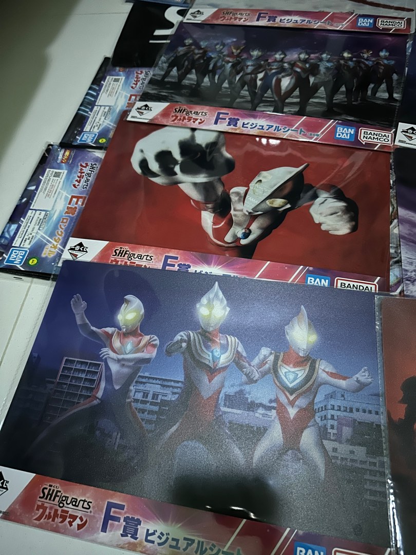 *INSTOCK* Ichibankuji Ultraman Visual sheets/poster, Hobbies & Toys ...