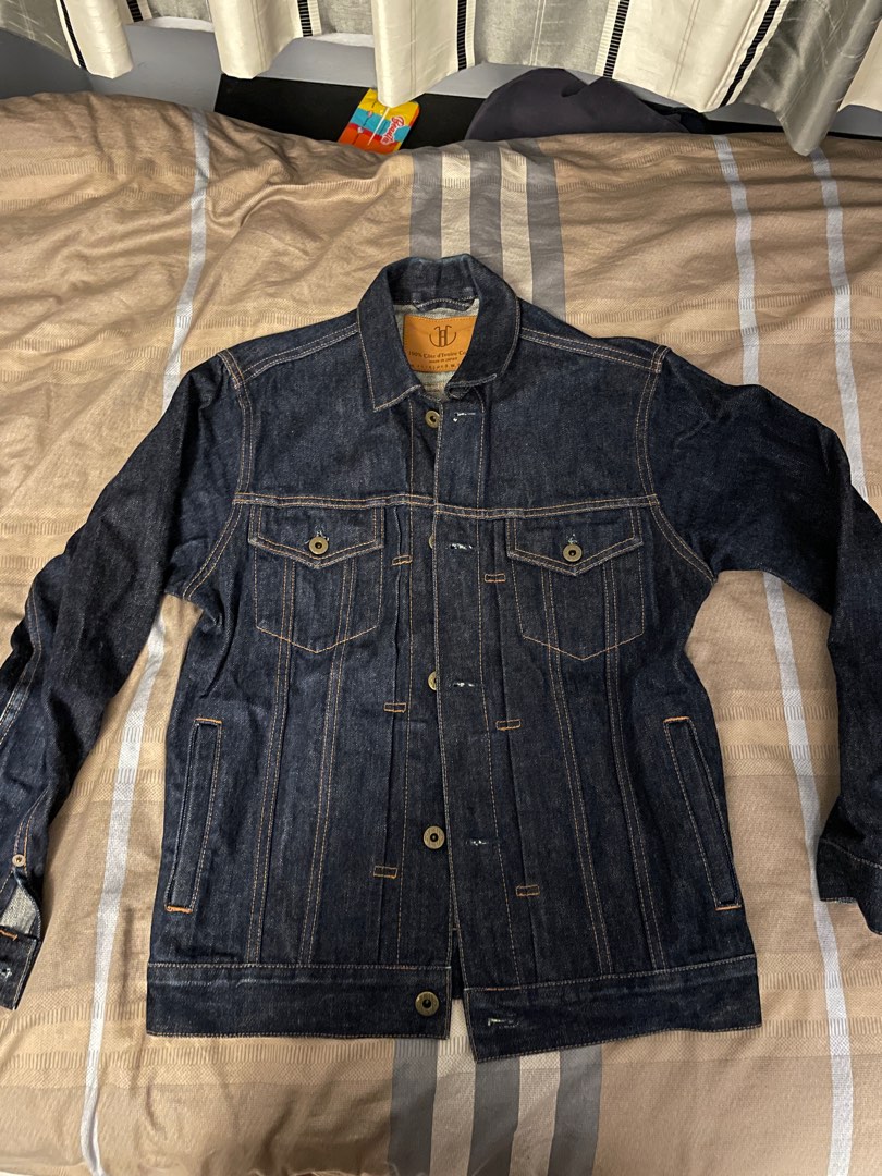 Japan Blue Selvedge Raw denim jacket, Men's Fashion, Coats, Jackets and ...