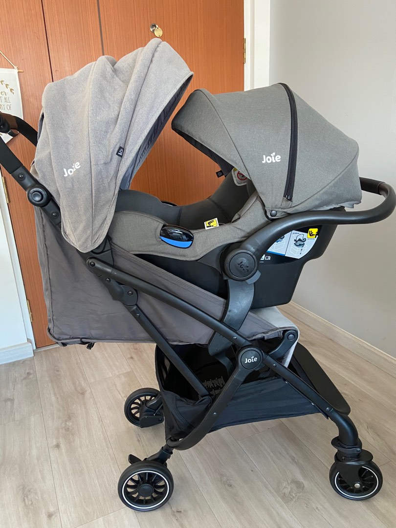 Joie Tourist Stroller + i-Gemm carseat, Babies & Kids, Going Out ...