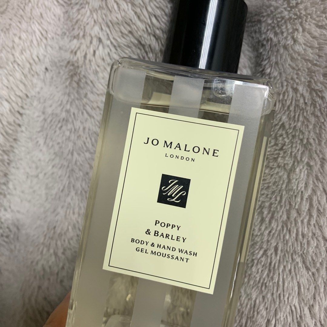 JOMALONE罌粟花與大麥潔膚露 Poppy & Barley Body & Hand Wash, 香水、美妝、保養, 身體清潔保養, 沐浴 ...