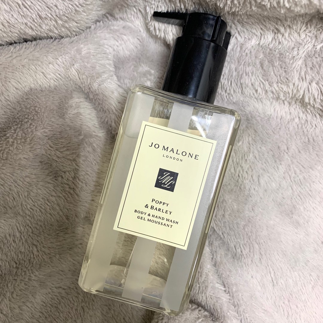 JOMALONE罌粟花與大麥潔膚露 Poppy & Barley Body & Hand Wash, 香水、美妝、保養, 身體清潔保養, 沐浴 ...