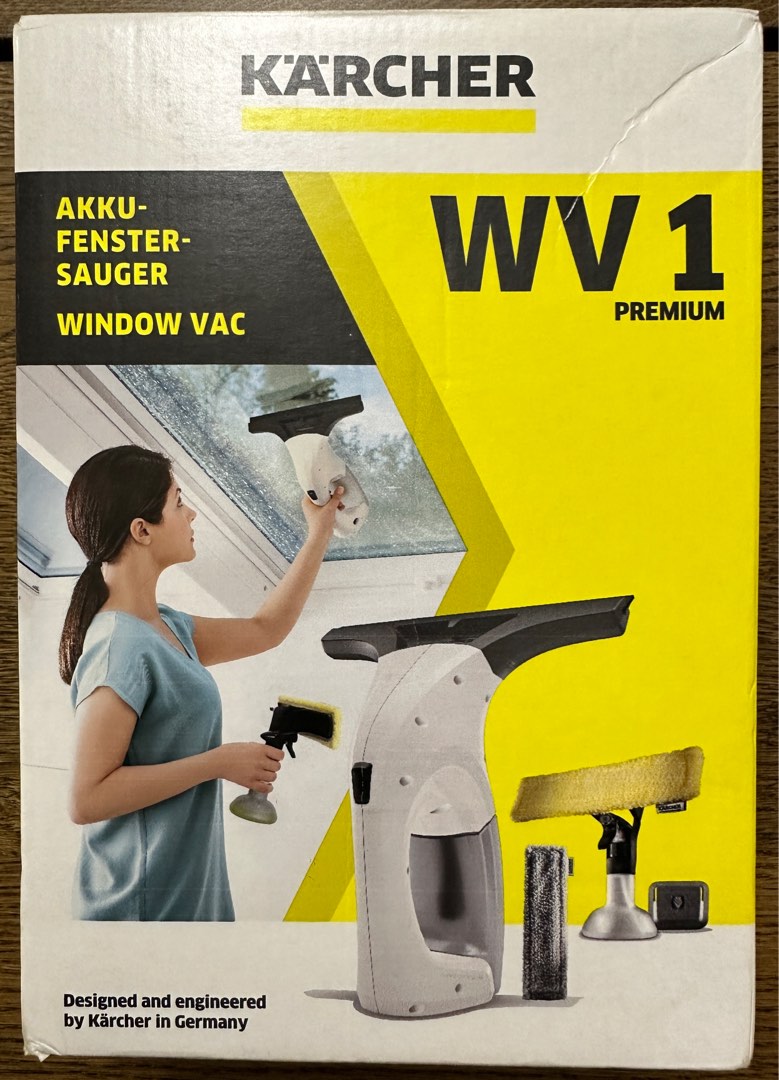 KARCHER WV1 WINDOW VAC, TV & Home Appliances, Vacuum Cleaner ...