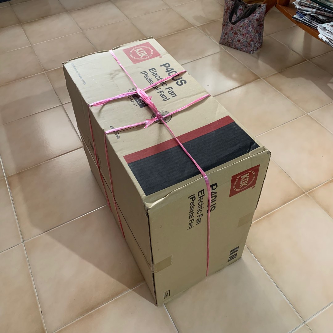 KDK P40US (GOLD) 16” STANDING FAN, TV & Home Appliances, Other Home ...