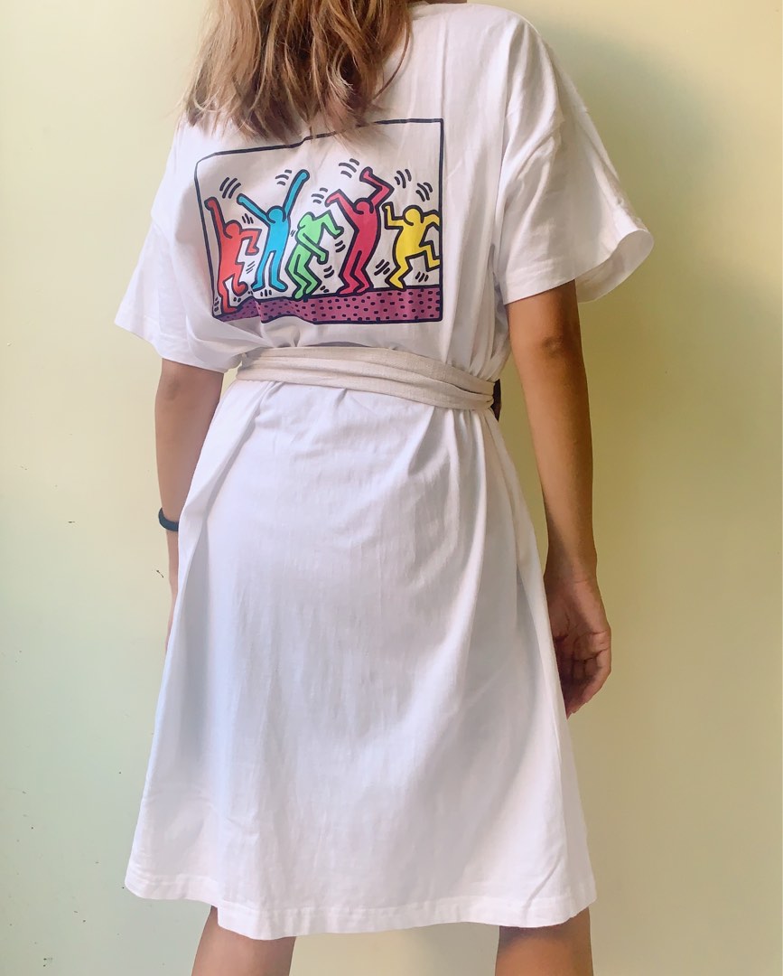 Keith Haring Shirt, Men's Fashion, Tops & Sets, Tshirts & Polo Shirts ...