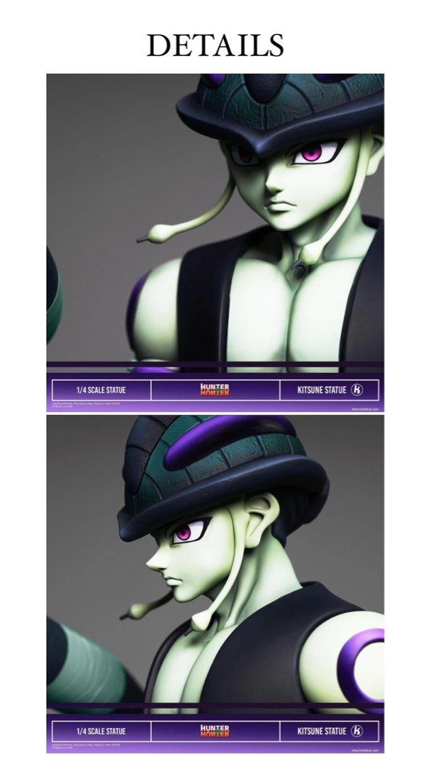 Kitsune Statue Studio - Hunter X Hunter Meruem, Hobbies & Toys, Toys & Games on Carousell