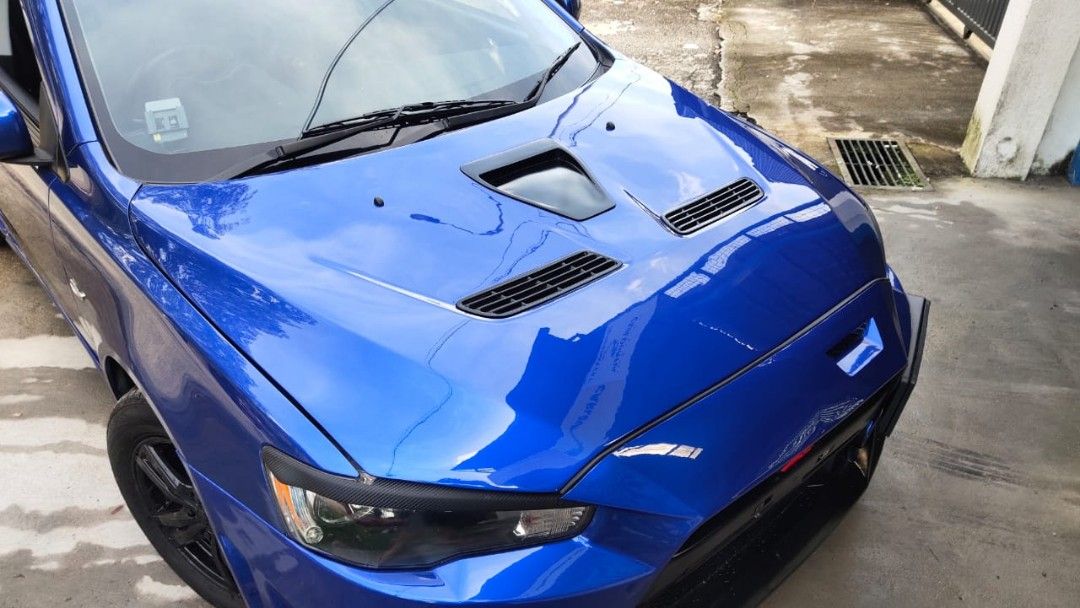 Lancer Evo Hood/Bonnet, Car Accessories, Accessories on Carousell