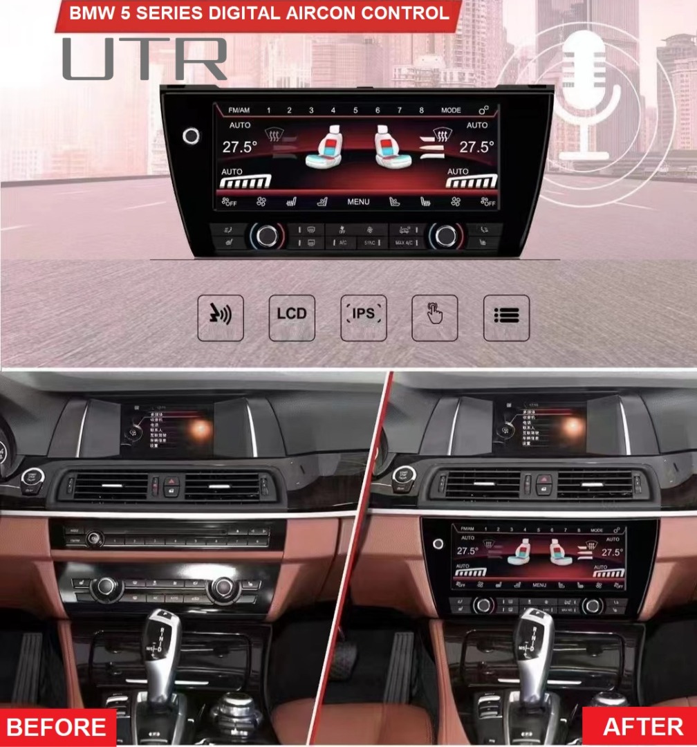 LATEST BMW 5 SERISE 3 SERIES AIRCON CONTROL UPGRADE BMW DIGITAL AIRCON ...