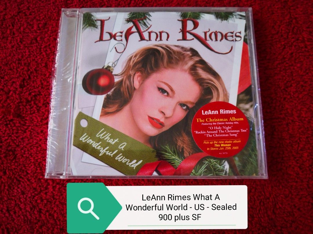 LeAnn Rimes What A Wonderful World CD, Hobbies & Toys, Music & Media ...