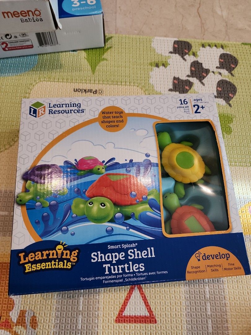 Learning resources shape shell turtles, Babies & Kids, Infant Playtime ...