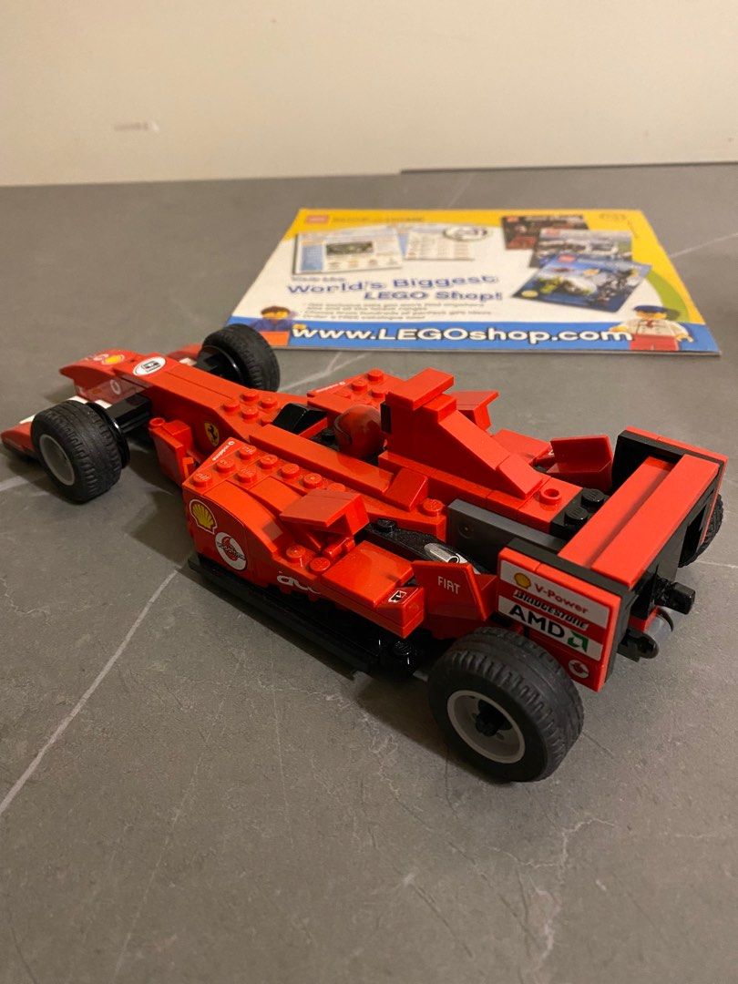 LEGO 8142 Ferrari Formula F1 Racers 1:24, 興趣及遊戲, 玩具 & 遊戲類 - Carousell