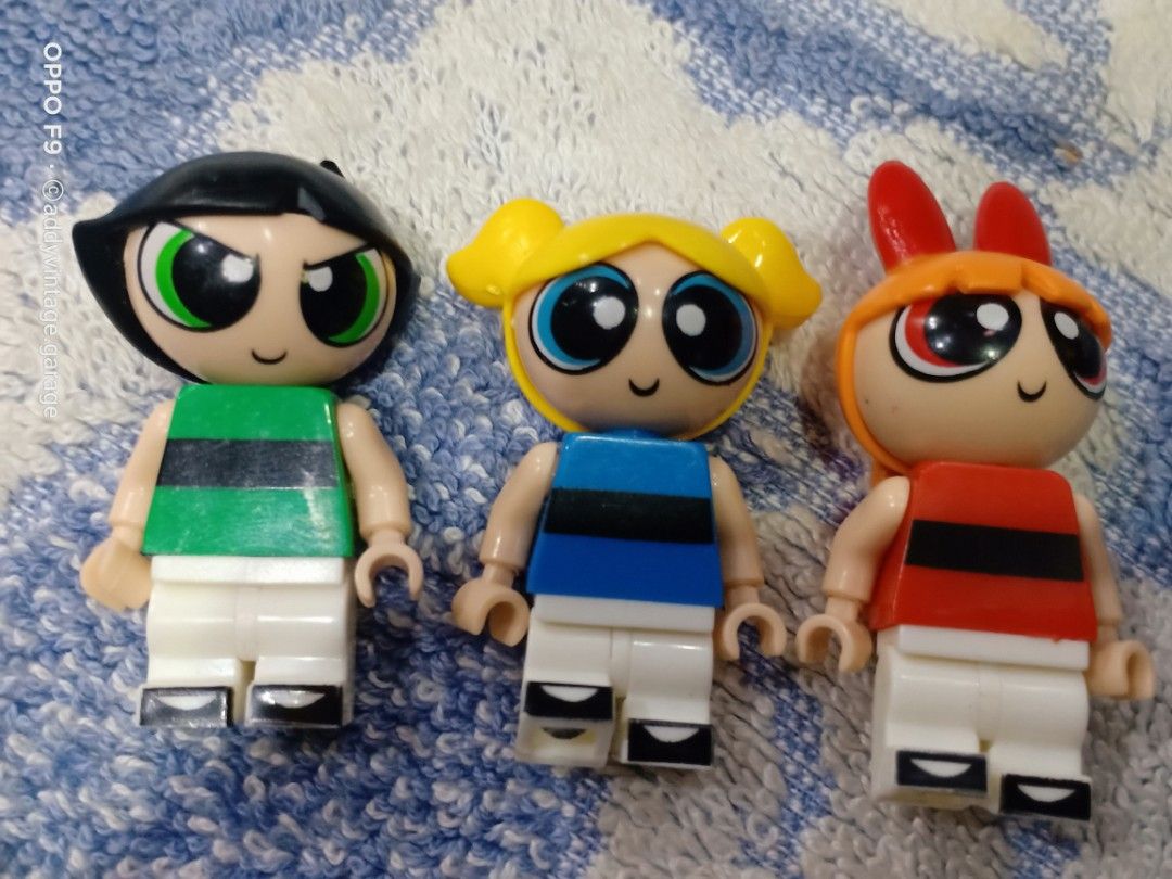 Lego power puff Minifigures, Hobbies & Toys, Toys & Games on Carousell