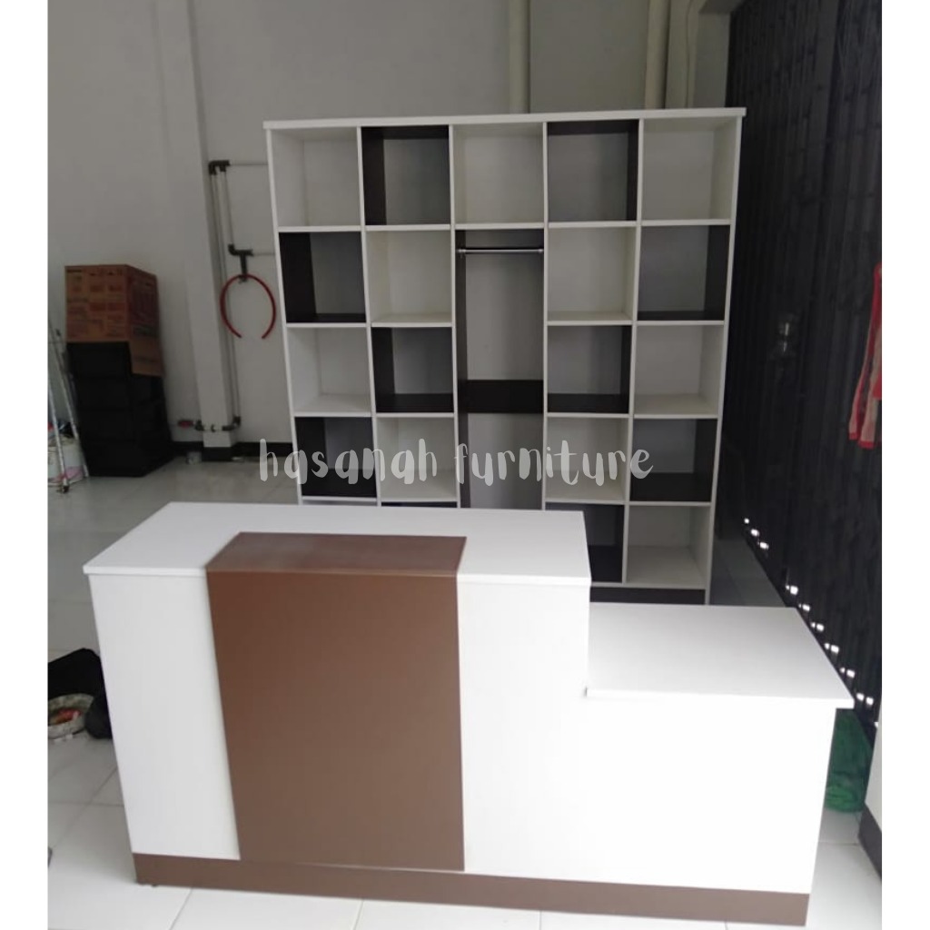 Lemari Rak Laundry Meja Kasir Satu Paket Murah, Perabotan Rumah di ...